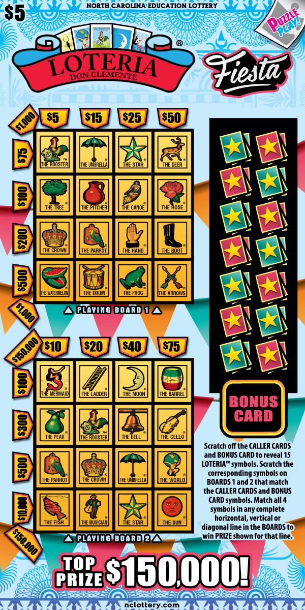 Scratch-Off - LOTERIA® Fiesta | NC Lottery