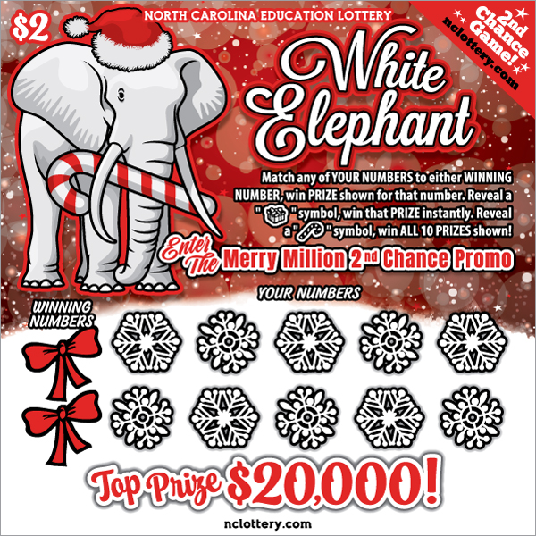 Scratch-Off - White Elephant | NC Lottery