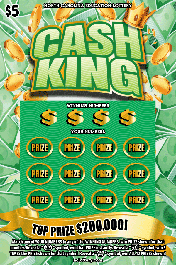 Scratch-Off - Cash King | NC Lottery