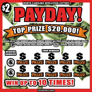 Scratch-Off - Payday! | NC Lottery