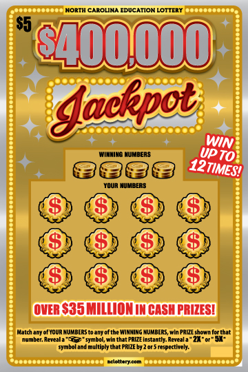 Scratch-Off - $400,000 Jackpot | NC Lottery