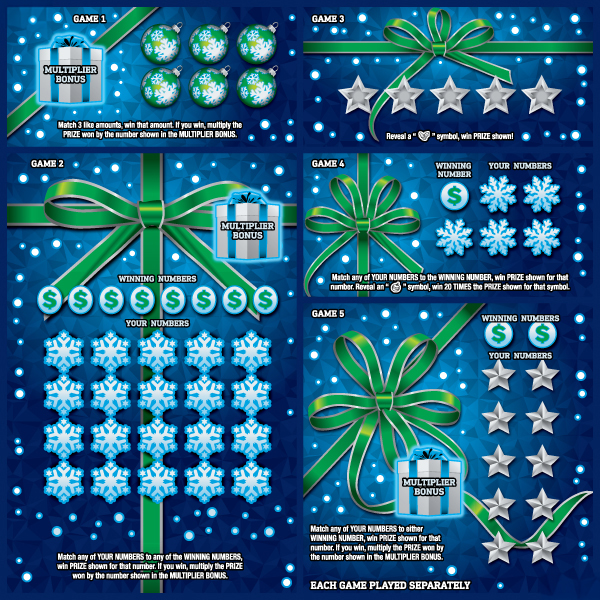Scratch-Off - Merry Multiplier | NC Lottery